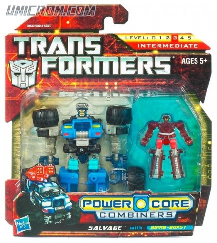 Transformers Power Core Combiners Salvage with Bomb-Burst - Unicron.com